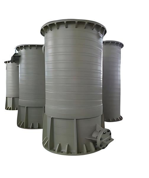 Quality Chemical Resistant PPH Tanks With Semi Circular Low Curvature Welding Rod for sale