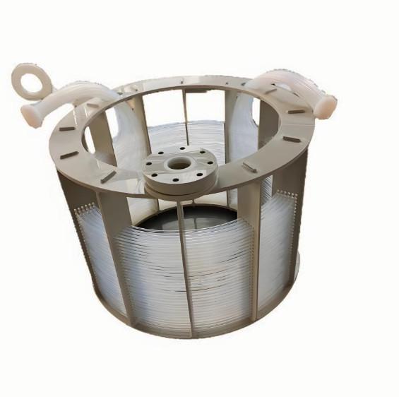 Quality PTFE Frame Polyfluoroalkoxy Reactor Heat Exchanger For Efficient Heat Transfer for sale