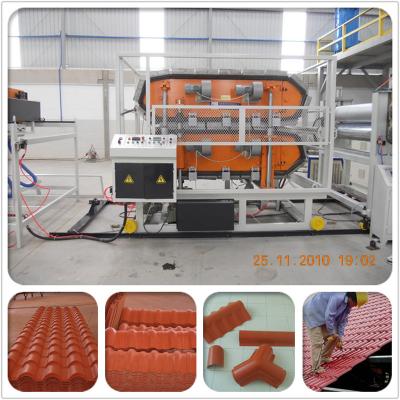 China new product- corrugated semi-transparent plastic roof tile for covering roof/plastic tile for sale