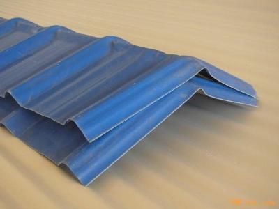 China High Utility Corrugated UPVC Roofing Sheet Tile/plastic tile making machine for sale