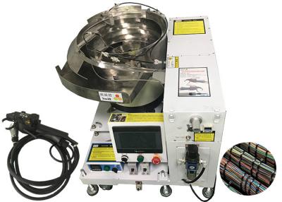 China Herramienta automática ajustable para bridas de cables, velocidad de operación de 0.7S, diámetro mínimo del paquete de 2 mm, tensión del paquete de 20N a 80N en venta