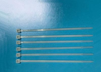 China Natural / White Nylon Cable Ties 6 Inch 3.6mm Width With Flammability UL94V2 for sale