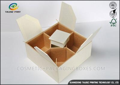 China Handmade Cardboard Gift Boxes Convenient Packaging Sub Box With Compartments for sale