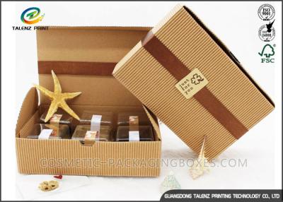 China Small Size Corrugated Packaging Box Recycled Healthy Paper Materials for sale