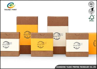 China FSC CMYK Printing Corrugated Packaging Box / Brown Kraft Paper Box for sale