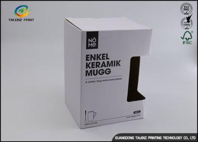 China Corrugated Cardboard Printing Paper Packaging Cup Box for sale