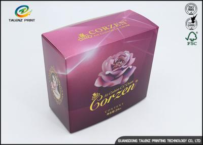中国 オフセット印刷ホイルが付いているパーソナル ケア プロダクト化粧品の包装箱はロゴを浮彫りにし、 販売のため