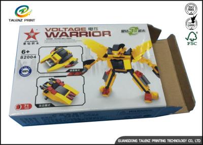 China Small Size Cardboard Paper Toy Packaging Boxes For Building Block for sale