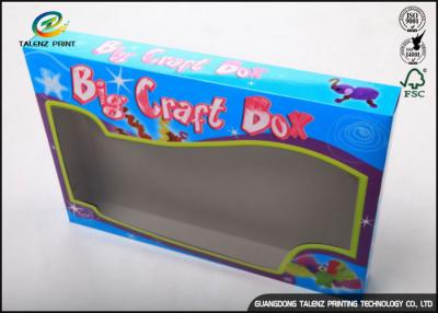 China Eco Friendly Kids Toy Doll Corrugated Packaging Box With Pvc Window for sale