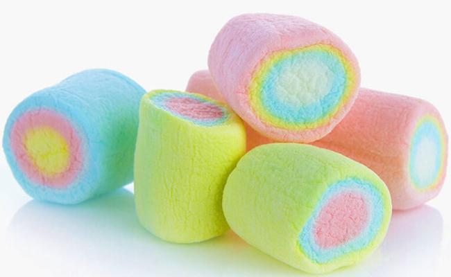 Marshmallow process production line 150kg/ h snake equipment Cotton Candy production line Manufacturing process