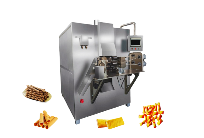 High Efficiency Egg Roll /Wafer Stick Production Line Machine Egg Roll/Wafer Stick Processing Line Equipment Machinery 0