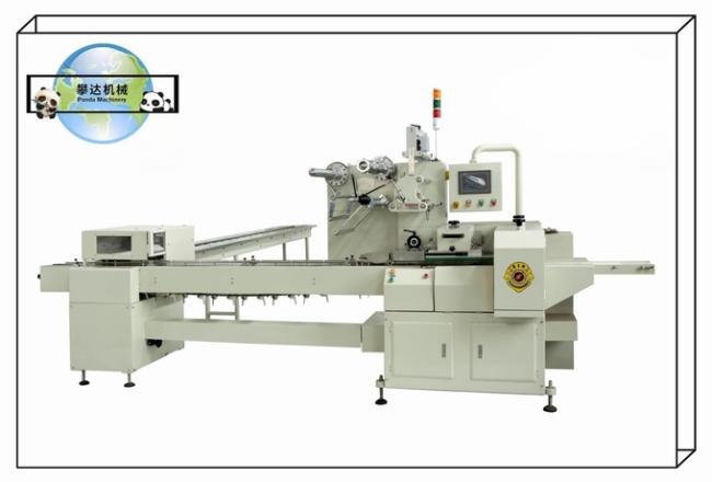 PDN450 Biscuit On Edge Packing Machine, Biscuit Trayless Packing Machine, Biscuit Trays Free Packing Machine Equipment 0