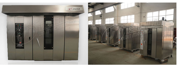 YX-32E CE Approval factory price Electric rotary oven 32 tarys rotary rack oven Bakery Equipment for bread cookie cake