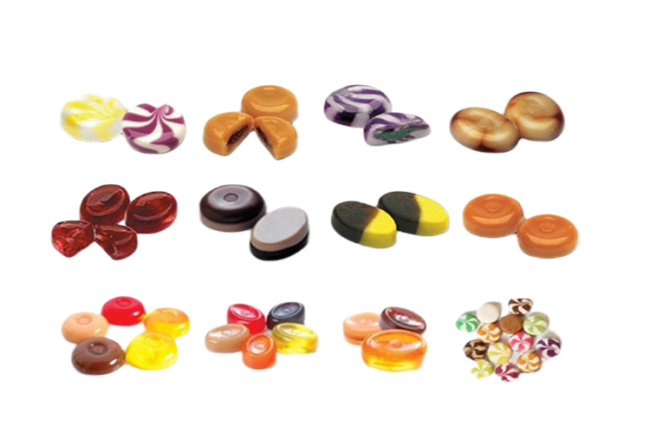 Professional Hard Candy Lollipop Production Line 150KG/300KG Per Hour Automatic 15-50KW 10