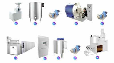 China Chocolate Warm Holding Tank For Chocolate Bar Production Line Chocolate Bar Making Machines Chocolate Depositing Machine for sale