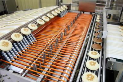 China PD800 Top Sandwich Pancake Production Line Sandwich Pancake Processing Line Pancake Making Machine Equipment Machinery for sale