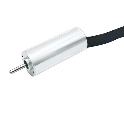 China Disposición de calor Motor eléctrico sin escobillas 28 mm 48v 46W 13786rpm Ahorro de espacio en venta
