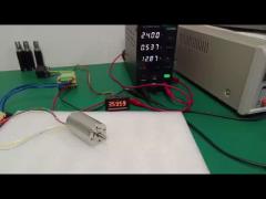 30mm コールレス BLDCモーター 448.9W 162.6N.m 26349RPM 24V 48V