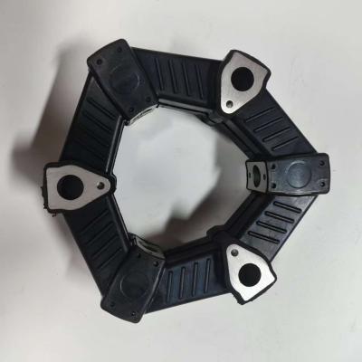 China 45 Coupling Assembly for Kobelco SK75-8 Excavator Isuzu 4LE2 Engine Hydraulic Pump Rubber Coupling for sale