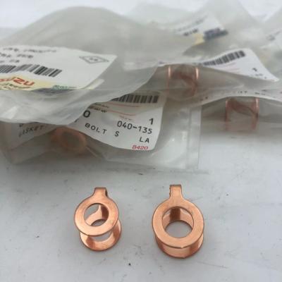 China 8-98065992-0 8980797550 Isuzu 4HK1 6HK1 6UZ1 Engine Injector Fuel Return Pipe Copper Washer for sale
