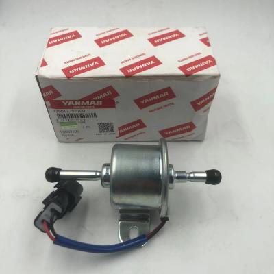 China 129612-52100 12V External Electric Fuel Pump for Yanmar Original (Black Connector) for sale