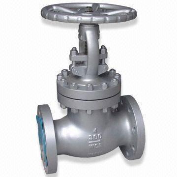 China Carbon Steel Industrial Globe Valves, Flanged Globe Valves with ANSI Class 150 to 2,500 for sale