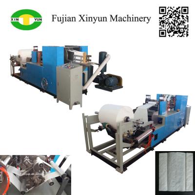 China High speed automatic C fold hand towel paper folding machine factory for sale