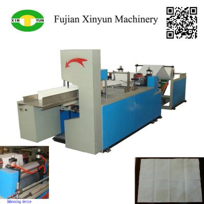 China High speed automatic PE film dental bibs napkin paper making machine for sale