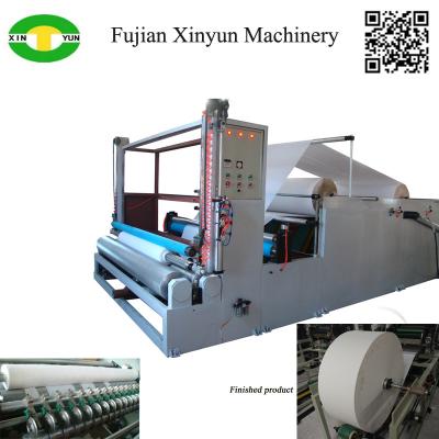 China High speed jumbo roll paper slitting and rewinding machine factory for sale