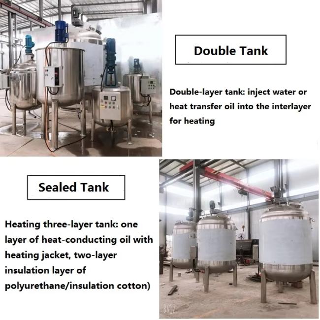 Mixing tank operation demonstration