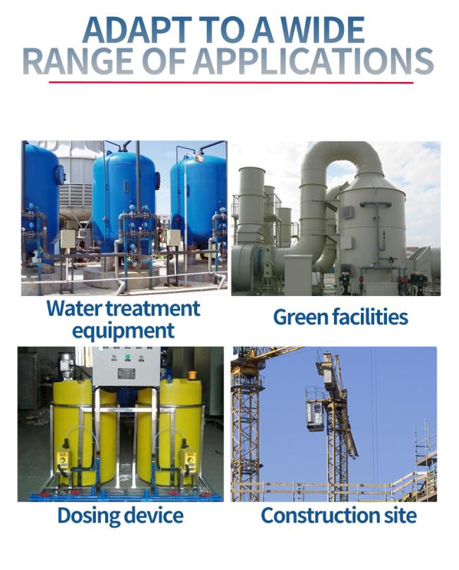 Agitator machine deployed in sewage tank mixing application