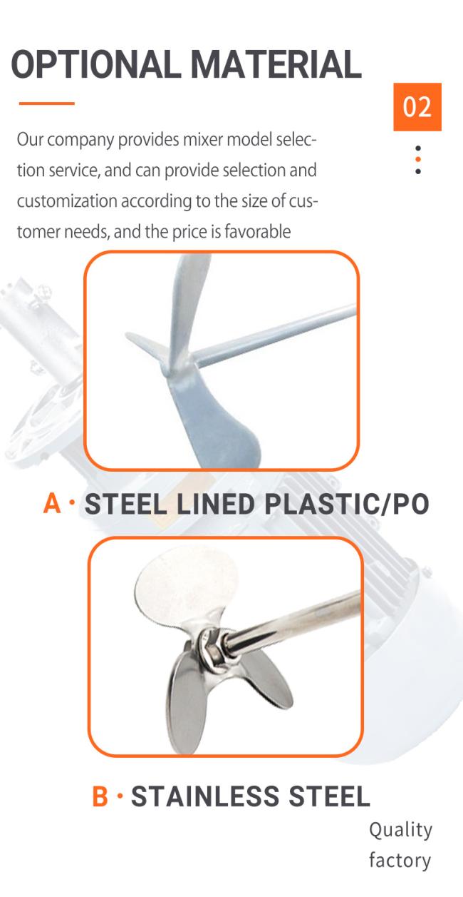 Close-up view of stainless steel impeller showing corrosion-resistant construction