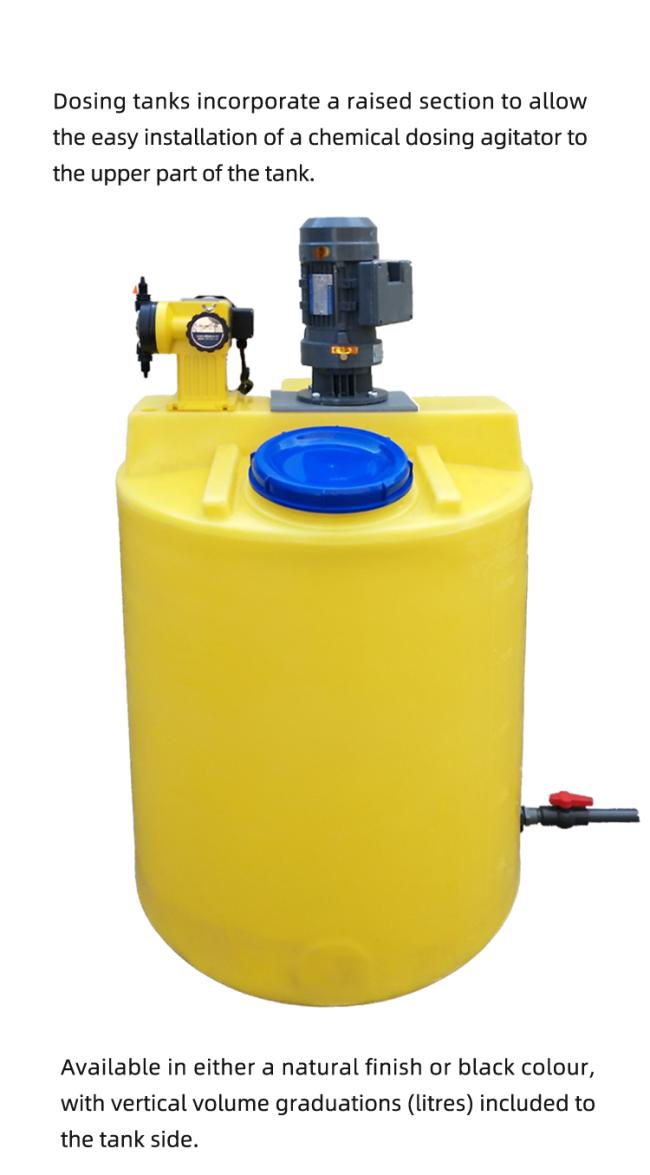 Close-up view of mixing tank agitator mechanism