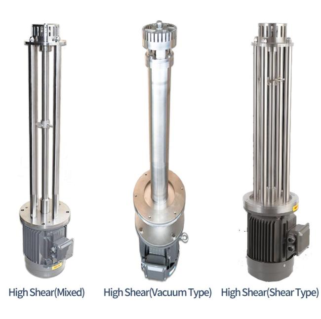 Industrial mixing tank with adjustable legs and control panel