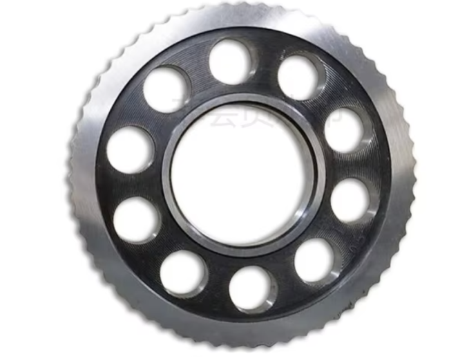 High quality cycloidal wheel detail showing precision machining