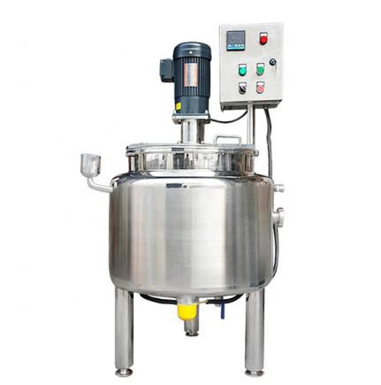 SUS304 Stainless Steel Mixing Vessel overview showing full assembly