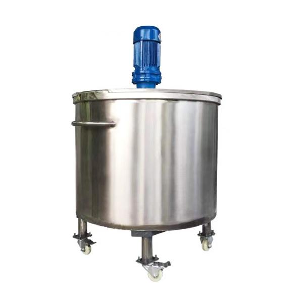 Quality 5.5KW SUS304 Stainless Steel Mixing Vessel Liquid Mixer Vat 200RPM for sale