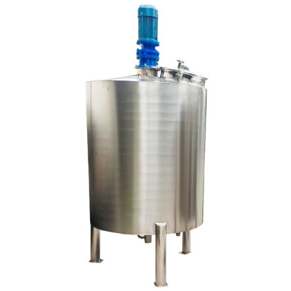 Quality Liquid Blending Ss Mixing Tank Electric Heating Jacketed Mixing Tank 220V - 480V for sale