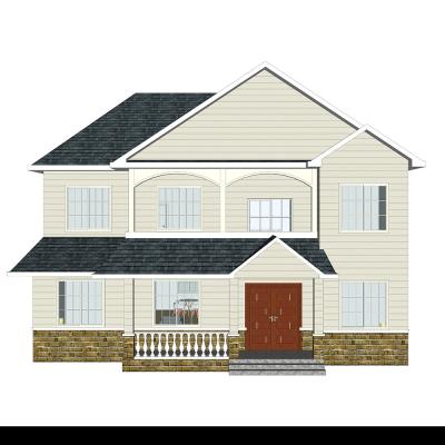 China Luxury Villa - (Qb24) Standard Steel Villas Quick Assembly Steel Quality Services Luxury Steel Structure House Design for sale