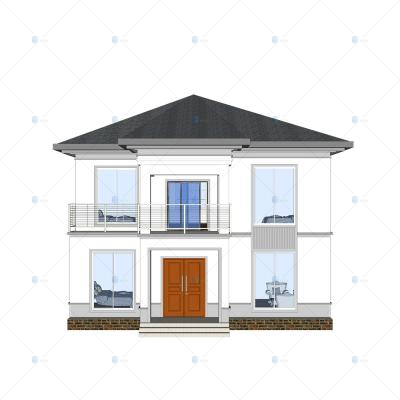 China China Luxury Villa - (QB15) Sturdy Durable Steel Structure Prefab Model House Building Plans Designs FactoryLuxury Villa for sale