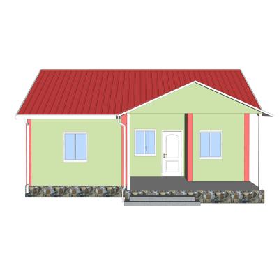China Heya-2S08 Quick Assembly Ready Made Stable 2 Bedroom Prefabricated Case House Module for sale