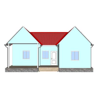 China Heya-2S09 Deign Of Flat Pack Shipping Prefabricated House Norway Personal House Use for sale