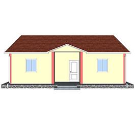 China Residential - (Heya-3S01) China 3 bedroom foamed cement high quality house design on sale for sale