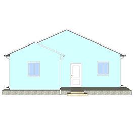 China Heya-2S04 China 2 bedroom foamed cement house fast building in south Africa for sale