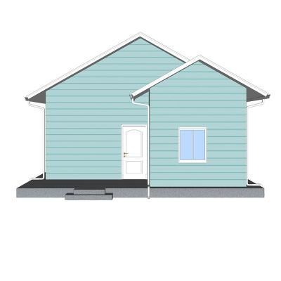 China Heya-2Q01 China 2 room light gauge house resdy made steel prefab house on sale for sale