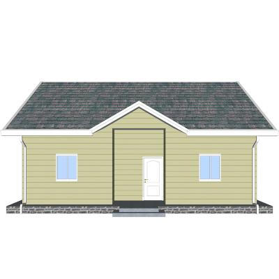 China Heya-3Q01 China 3 room light gauge house luxury prefabricated house for sale