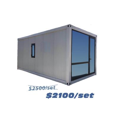 China Modernized container house with good lighting for sale