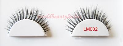 China Siberian Real Mink Fur Eyelashes Thin Luxury With Soft Black Band for sale