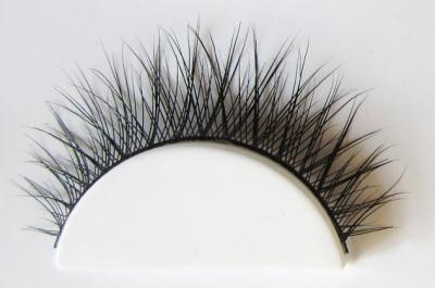 China Natural Real Mink Fur Eyelashes Luxury With Soft Black Band / Invisible Clear Band for sale