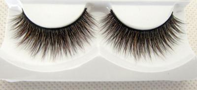 China Natural Real Mink Fur Eyelashes Soft Feeling With Invisible Clear Band for sale